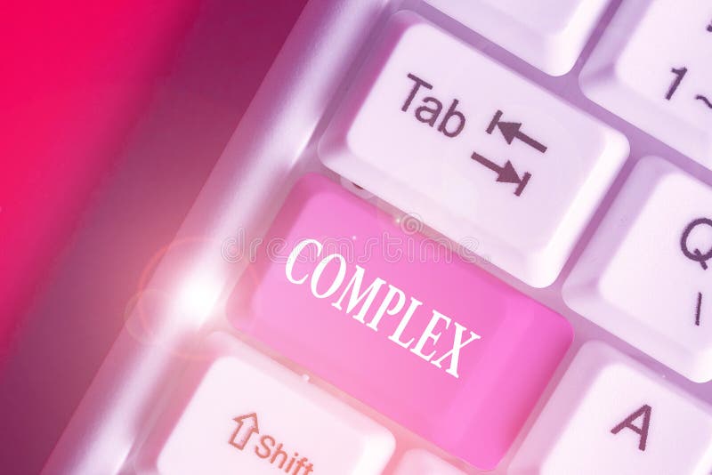 Handwriting Text Writing Complex. Concept Meaning the Significant Ideas ...