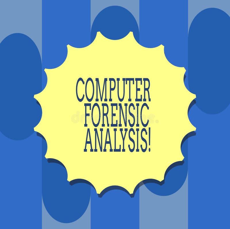 Computer forensic template stock illustration. Illustration of danger ...