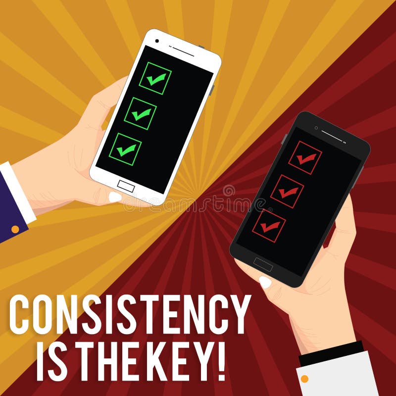 Handwriting Text Writing Consistency is the Key. Concept Meaning Full ...