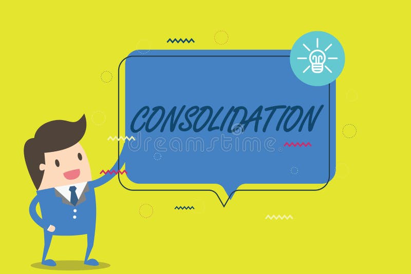 Handwriting Text Writing Consolidation. Concept Meaning Action or ...