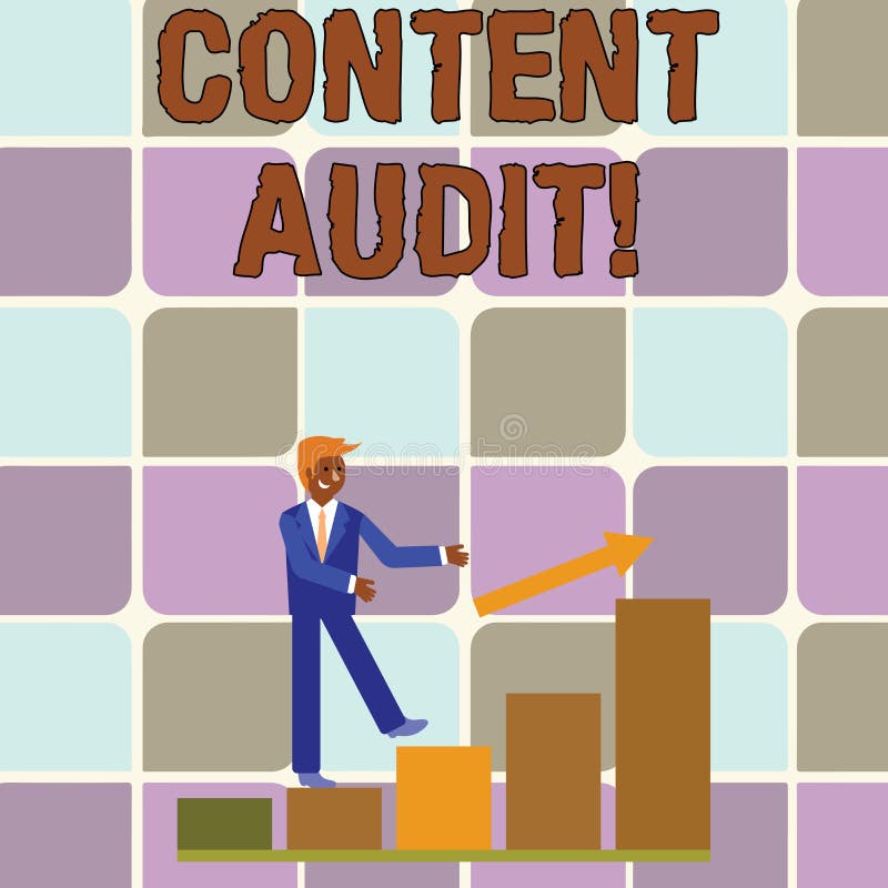 Handwriting Text Writing Content Audit. Concept Meaning Process of ...