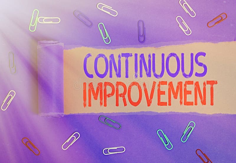 Handwriting Text Writing Continuous Improvement. Concept Meaning ... Handwriting Text Writing Continuous Improvement. Concept Meaning ...