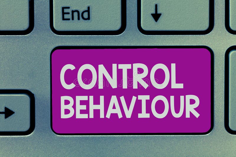 Handwriting Text Writing Control Behaviour. Concept Meaning Exercise of ...