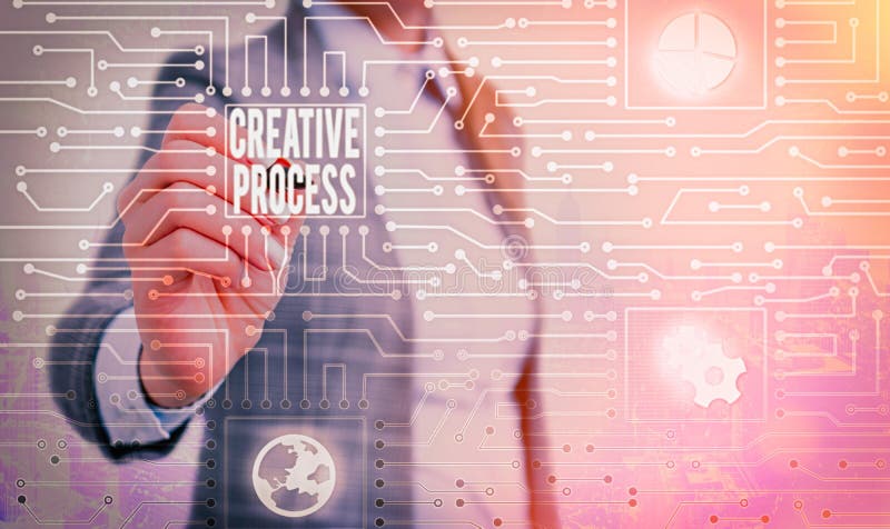 Handwriting Text Writing Creative Process. Concept Meaning Act of ...