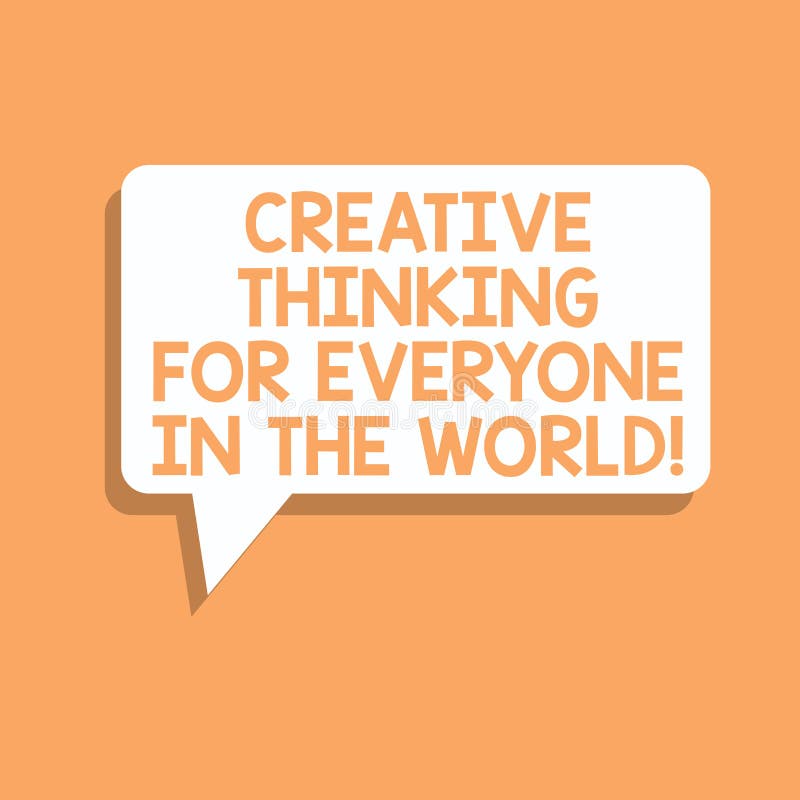 Handwriting Text Writing Creative Thinking for Everyone in the World ...
