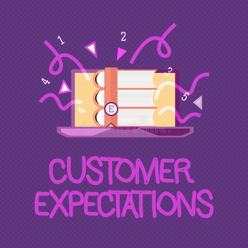 Handwriting Text Writing Customer Expectations. Concept Meaning ... Handwriting Text Writing Customer Expectations. Concept Meaning ...