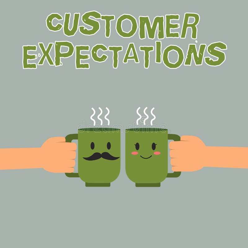 Handwriting Text Writing Customer Expectations. Concept Meaning ... Handwriting Text Writing Customer Expectations. Concept Meaning ...