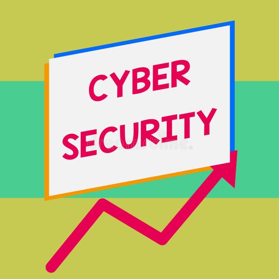 Handwriting Text Writing Cyber Security. Concept Meaning Protect a ...