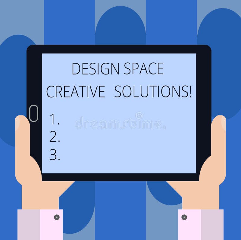 Handwriting Text Writing Design Space Creative Solutions. Concept ...