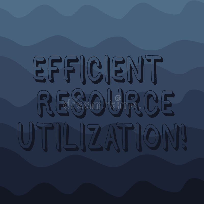 Resource Utilization Stock Illustrations – 1,034 Resource Utilization ...