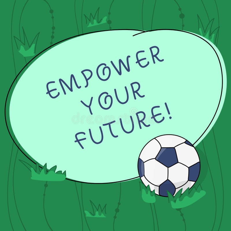 Handwriting Text Writing Empower Your Future. Concept Meaning Career ... Handwriting Text Writing Empower Your Future. Concept Meaning Career ...