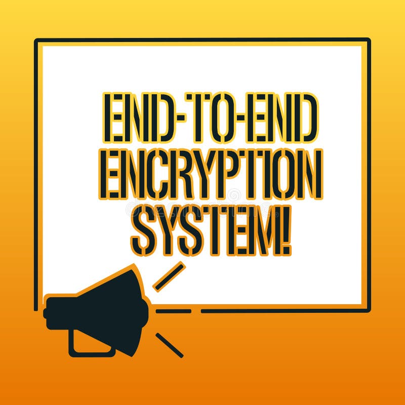 Handwriting Text Writing End To End Encryption System. Concept Meaning ...