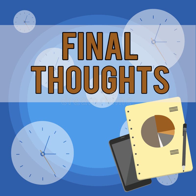 Final Thoughts Stock Illustrations – 153 Final Thoughts Stock ...