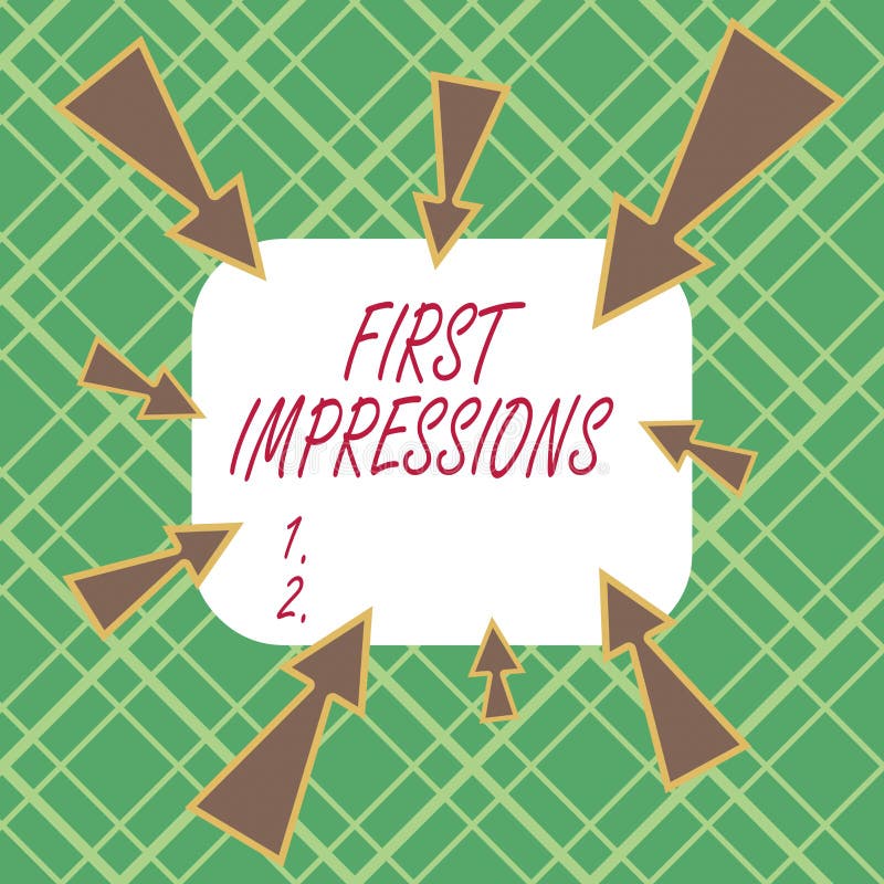First Impressions Stock Illustrations – 114 First Impressions Stock ...