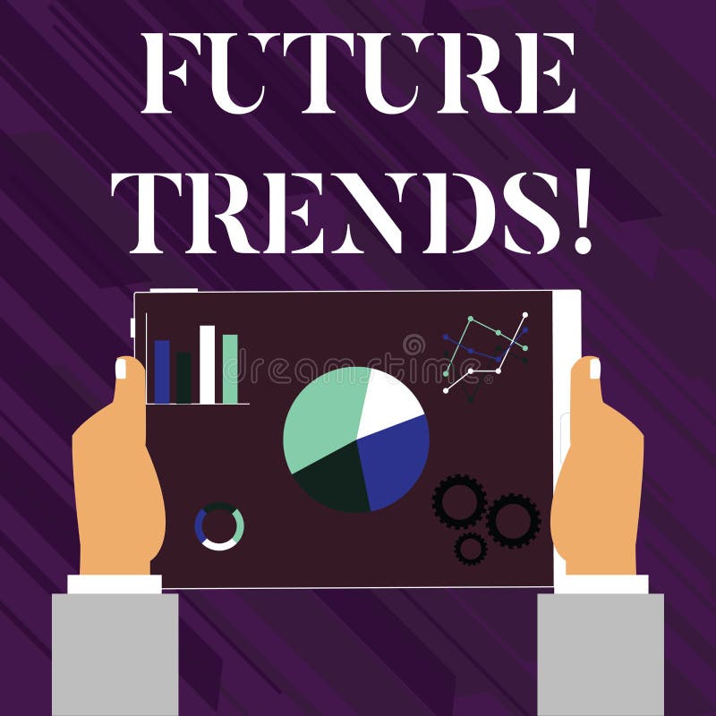 Handwriting Text Writing Future Trends. Concept Meaning Forecasts ...