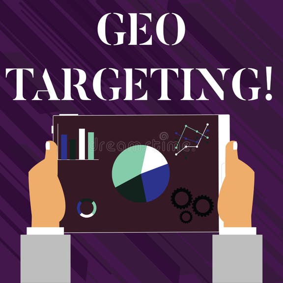 Handwriting Text Writing Geo Targeting. Concept Meaning Method of ...