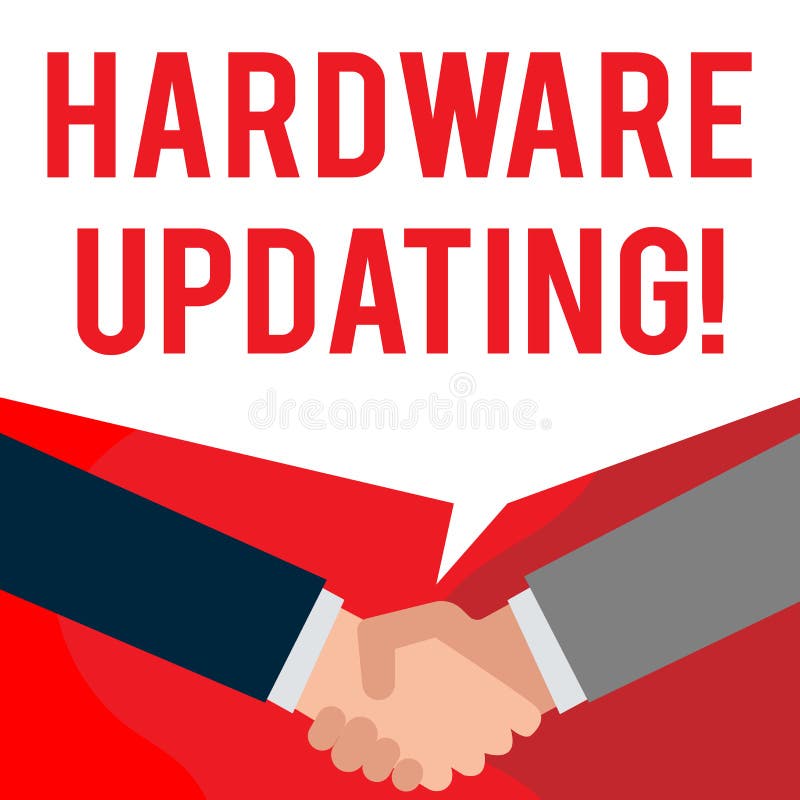 Handwriting Text Writing Hardware Updating. Concept Meaning Process of ...