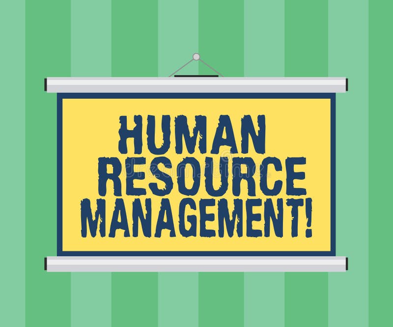 Handwriting Text Writing Huanalysis Resource Management. Concept ...