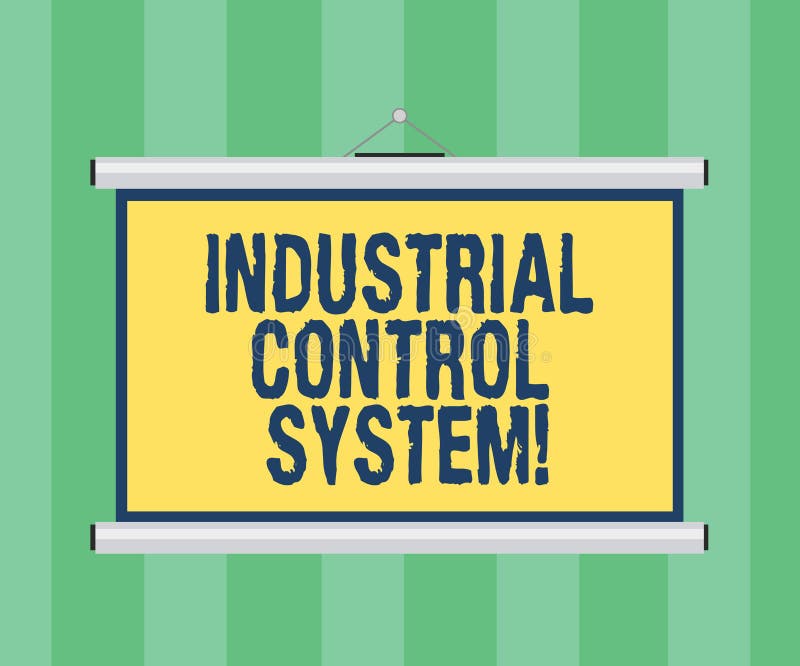 Handwriting Text Writing Industrial Control System. Concept Meaning ... Handwriting Text Writing Industrial Control System. Concept Meaning ...