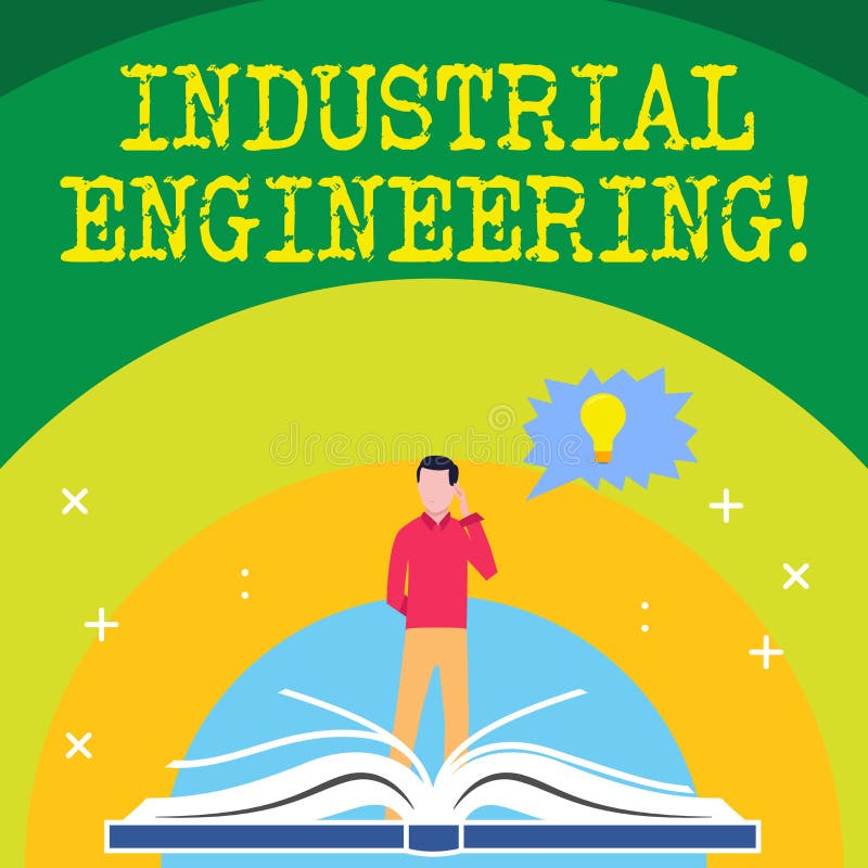 Handwriting Text Writing Industrial Engineering. Concept Meaning Field ...