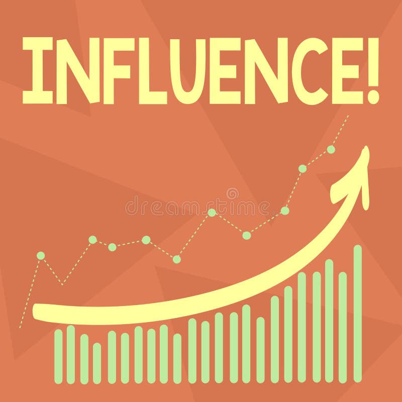 Handwriting Text Writing Influence. Concept Meaning Capacity To Have ...