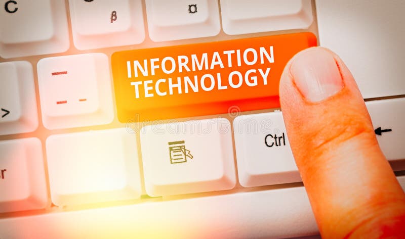 Handwriting Text Writing Information Technology. Concept Meaning Use ...