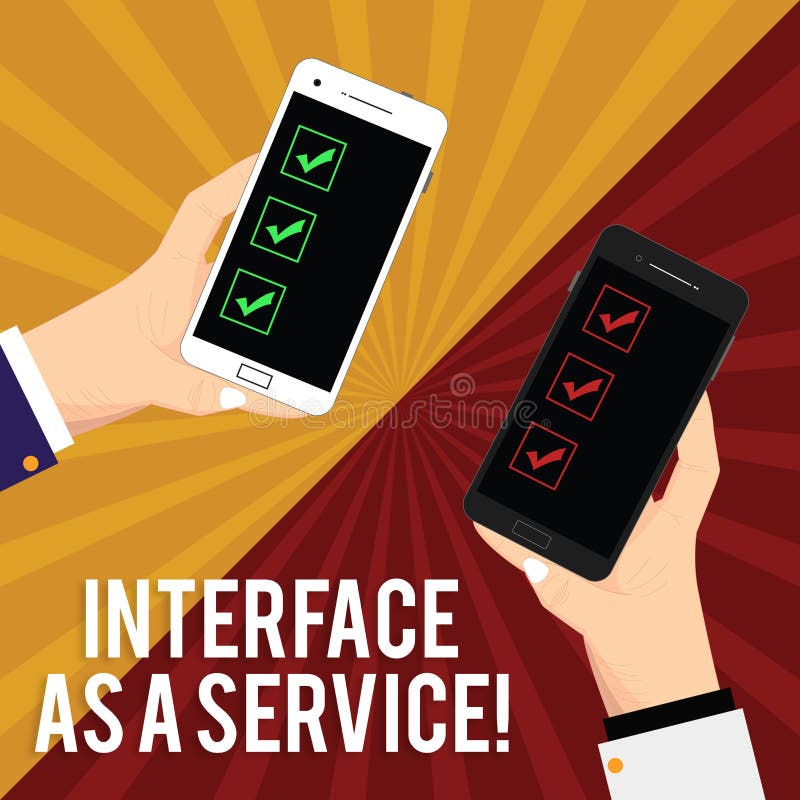 Handwriting Text Writing Interface As a Service. Concept Meaning ...