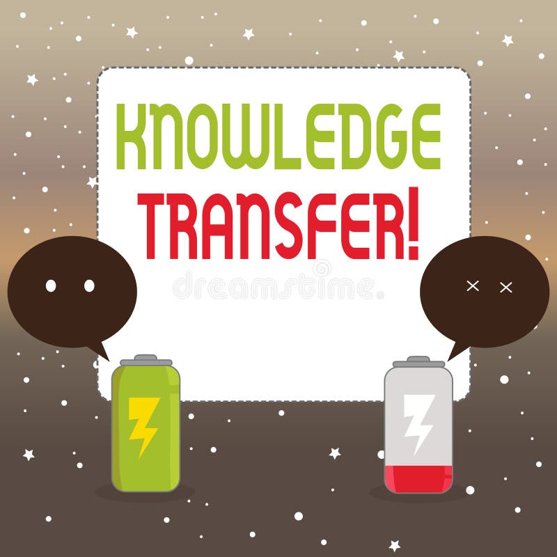 Handwriting Text Writing Knowledge Transfer. Concept Meaning Sharing or ...