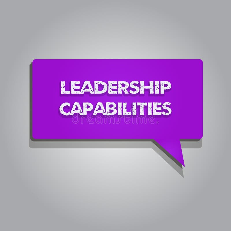 Leadership Capabilities Stock Illustrations – 382 Leadership ...