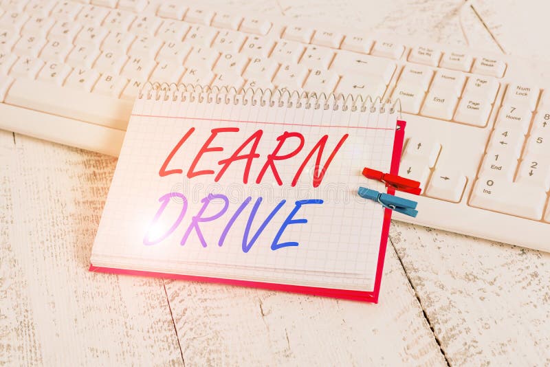 Handwriting Text Writing Learn Drive. Concept Meaning To Gain the ...