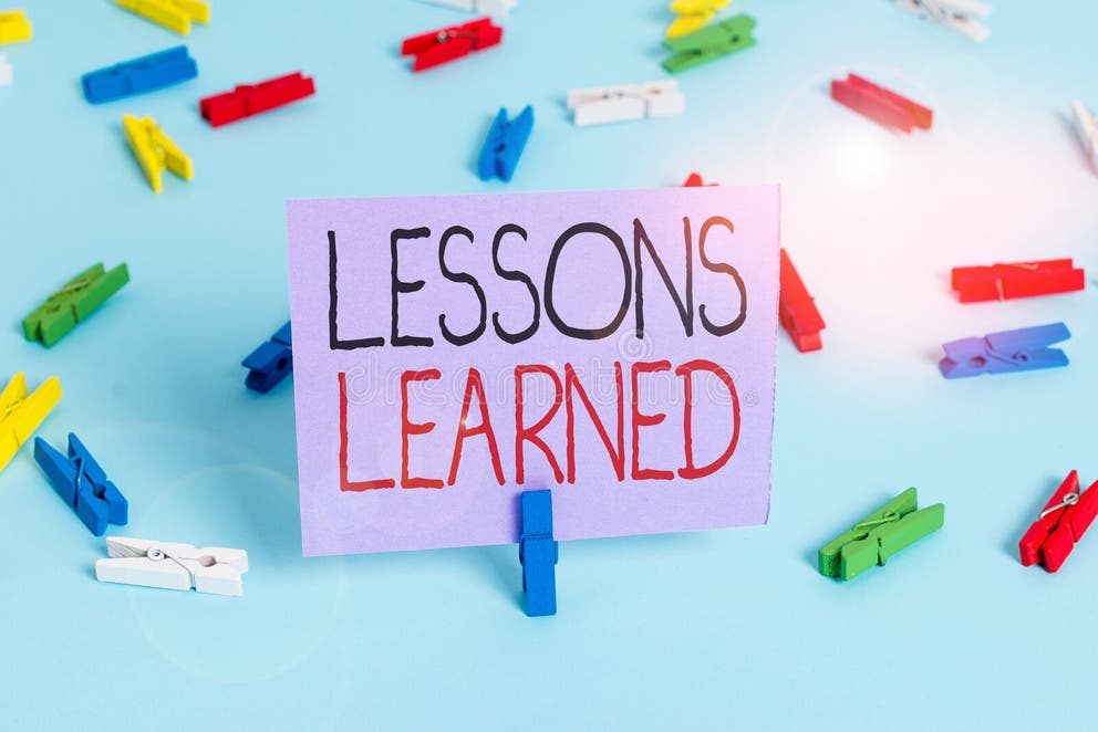 Handwriting Text Writing Lessons Learned. Concept Meaning the Knowledge ...