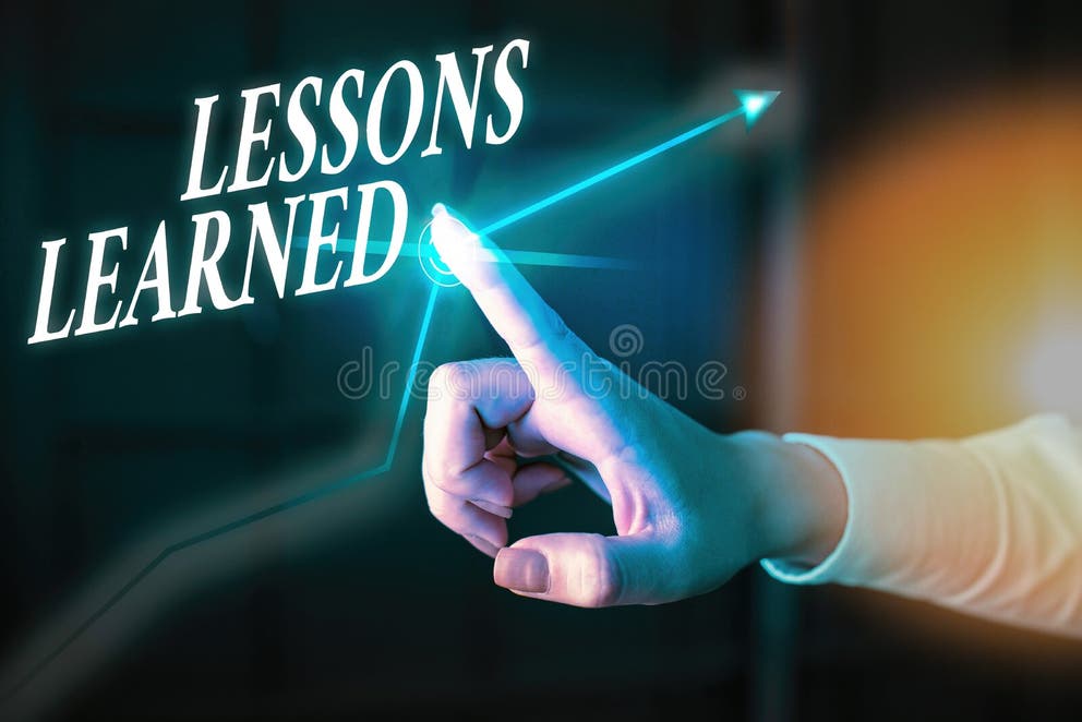 Handwriting Text Writing Lessons Learned. Concept Meaning the Knowledge ...