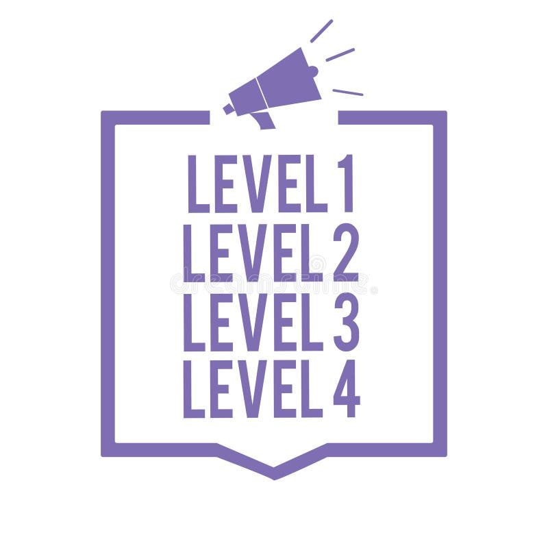 Handwriting Text Writing Level 1 Level 2 Level 3 Level 4. Concept ...