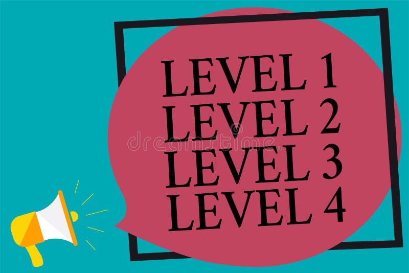 Handwriting Text Writing Level 1 Level 2 Level 3 Level 4. Concept ...