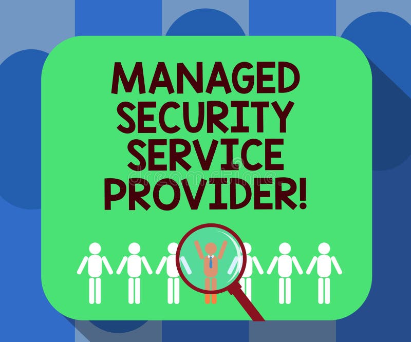 Handwriting Text Writing Managed Security Service Provider. Concept ... Handwriting Text Writing Managed Security Service Provider. Concept ...