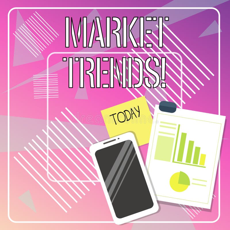 Handwriting Text Writing Market Trends. Concept Meaning Changes and ...