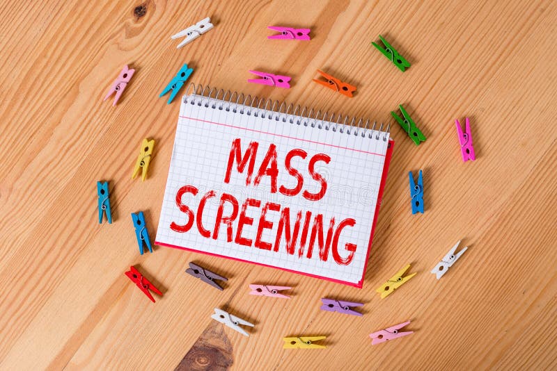 Handwriting Text Writing Mass Screening. Concept Meaning Health ... Handwriting Text Writing Mass Screening. Concept Meaning Health ...