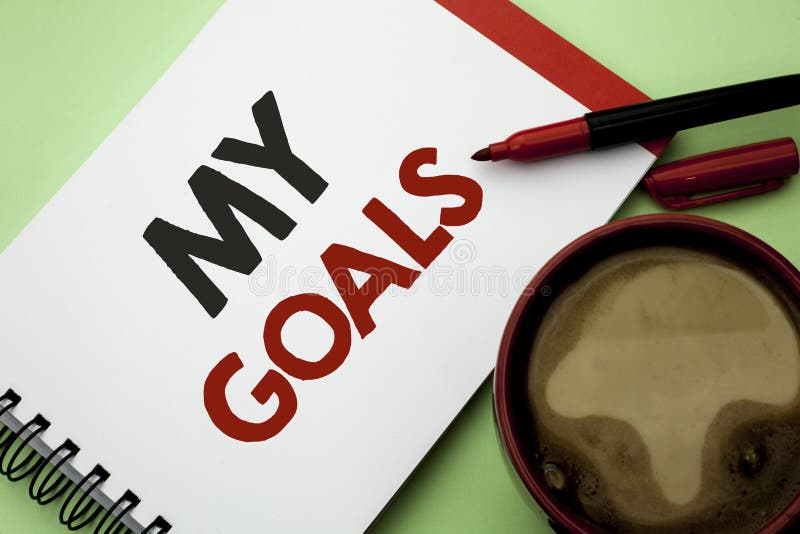 Handwriting Text Writing My Goals. Concept Meaning Goal Aim Strategy ... Handwriting Text Writing My Goals. Concept Meaning Goal Aim Strategy ...