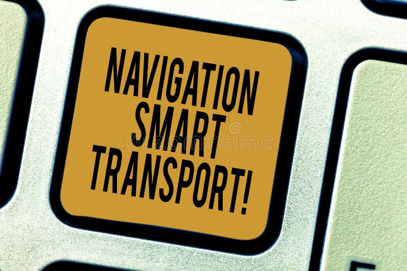 Handwriting Text Writing Navigation Smart Transport. Concept Meaning ... Handwriting Text Writing Navigation Smart Transport. Concept Meaning ...