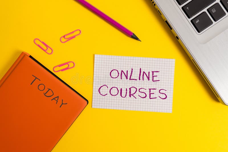 Handwriting Text Writing Online Courses. Concept Meaning ...