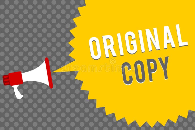 Handwriting Text Writing Original Copy. Concept Meaning Main Script ...