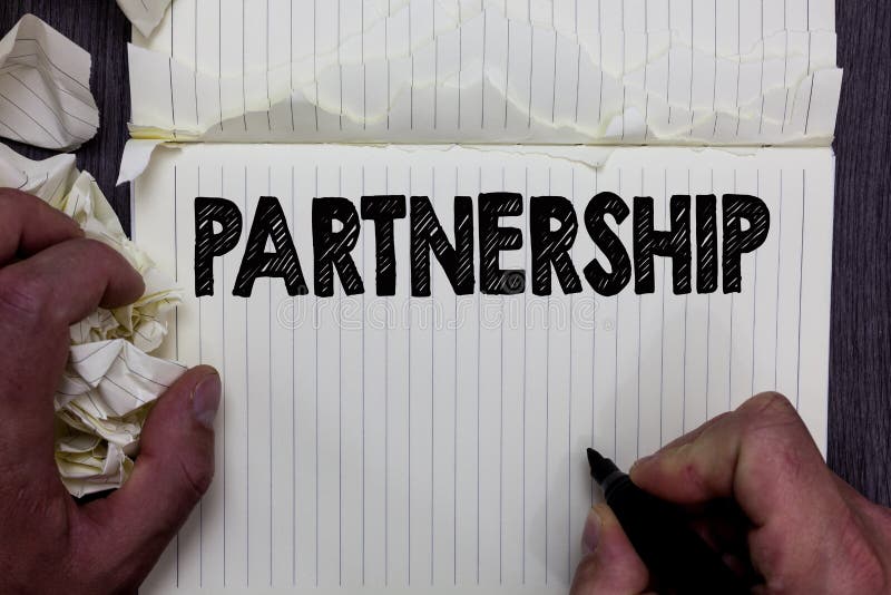 Handwriting Text Writing Partnership. Concept Meaning Association of ...