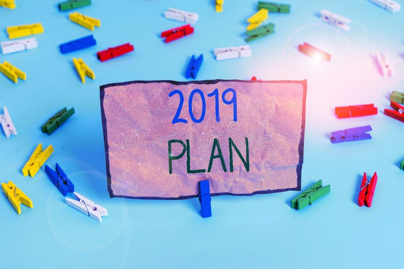 Handwriting Text Writing 2019 Plan. Concept Meaning Setting Up Your ...