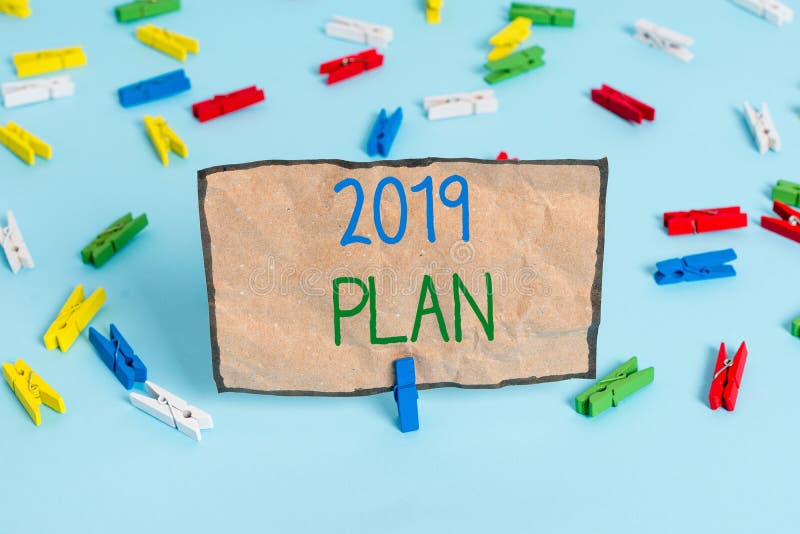 Handwriting Text Writing 2019 Plan. Concept Meaning Setting Up Your ...