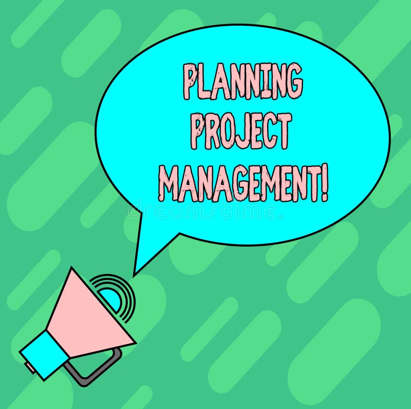 Handwriting Text Writing Planning Project Management. Concept Meaning ...