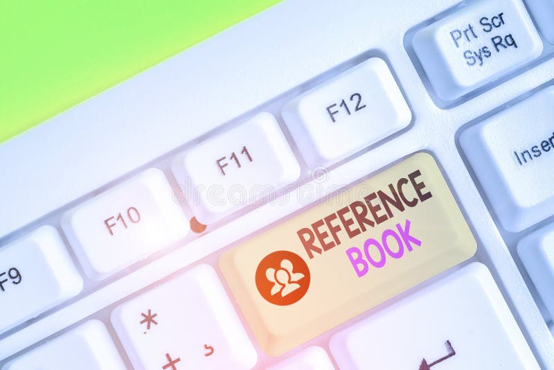 Handwriting Text Writing Reference Book. Concept Meaning Book To Be ...