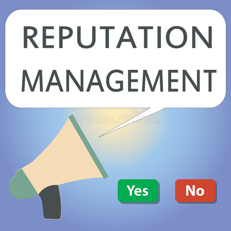 Handwriting Text Writing Reputation Management. Concept Meaning ...