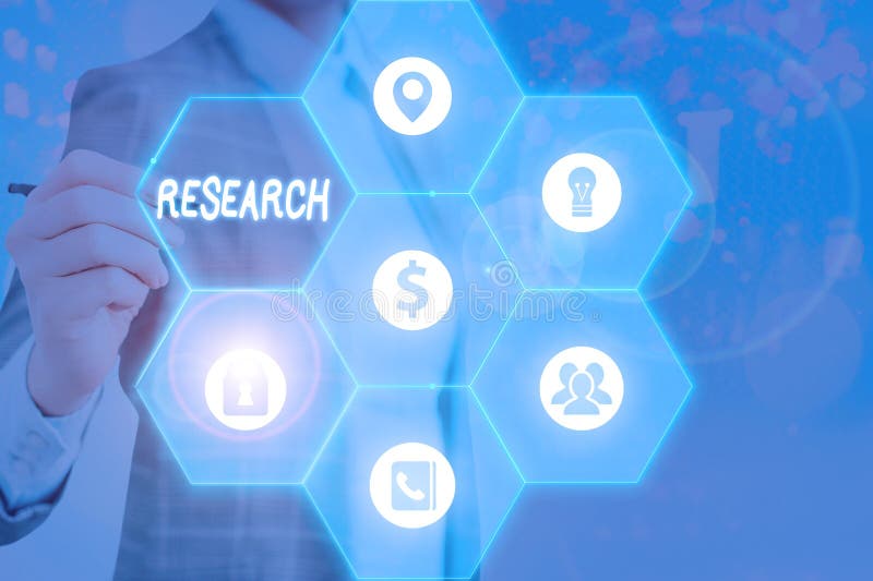 Handwriting Text Writing Research. Concept Meaning Systematic ...