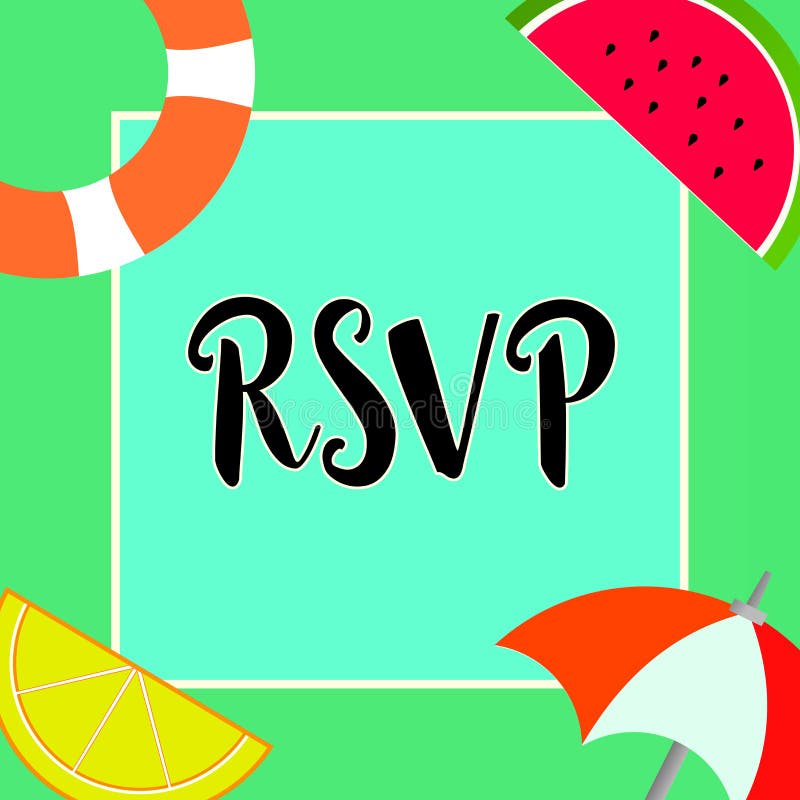 Please Rsvp Stock Illustrations – 164 Please Rsvp Stock Illustrations ...