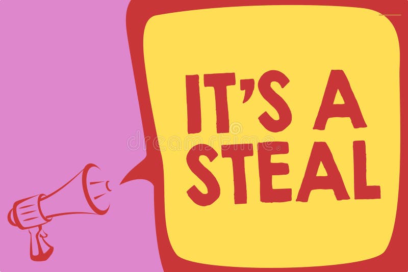 Handwriting Text Writing it S is a Steal. Concept Meaning Getting ...